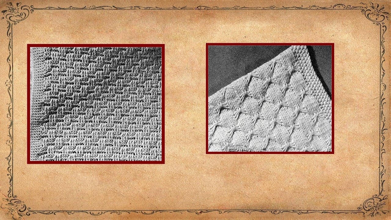 Carriage Cover 1 and 2 Two Free Vintage Pattern PDFs - YouTube