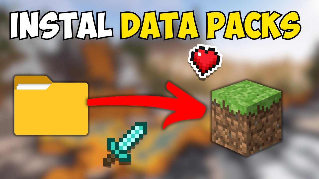 How To Install Data Packs in Minecraft - YouTube