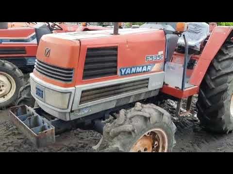Máy cày Yanmar F535 hàng Nhật, loại 2 cầu, tay lái trợ lực giá 165tr, LH:0906485278 - YouTube