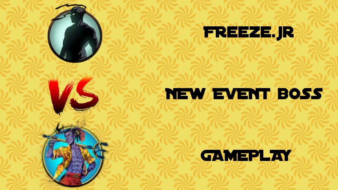 Shadow Fight 2 || Freeze.Jr || Event Boss || Gameplay - YouTube
