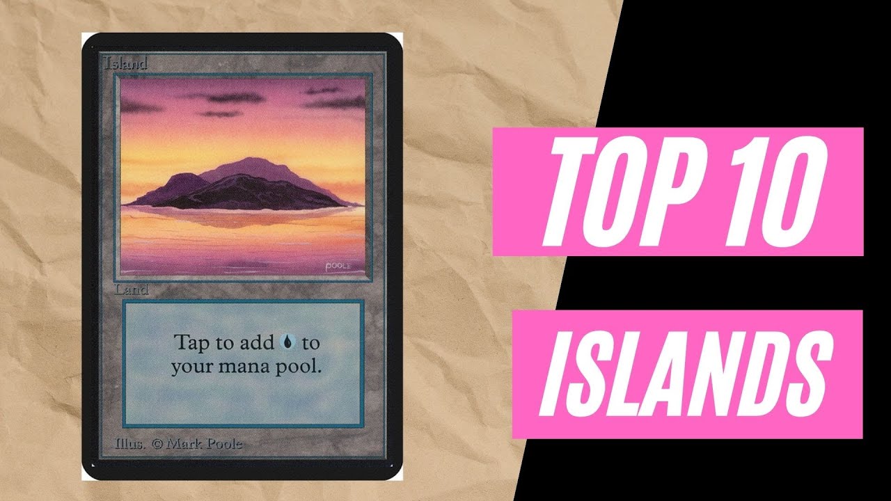Magic The Gathering Island Art