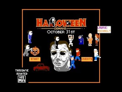 [NES] Demake Games - Halloween - YouTube