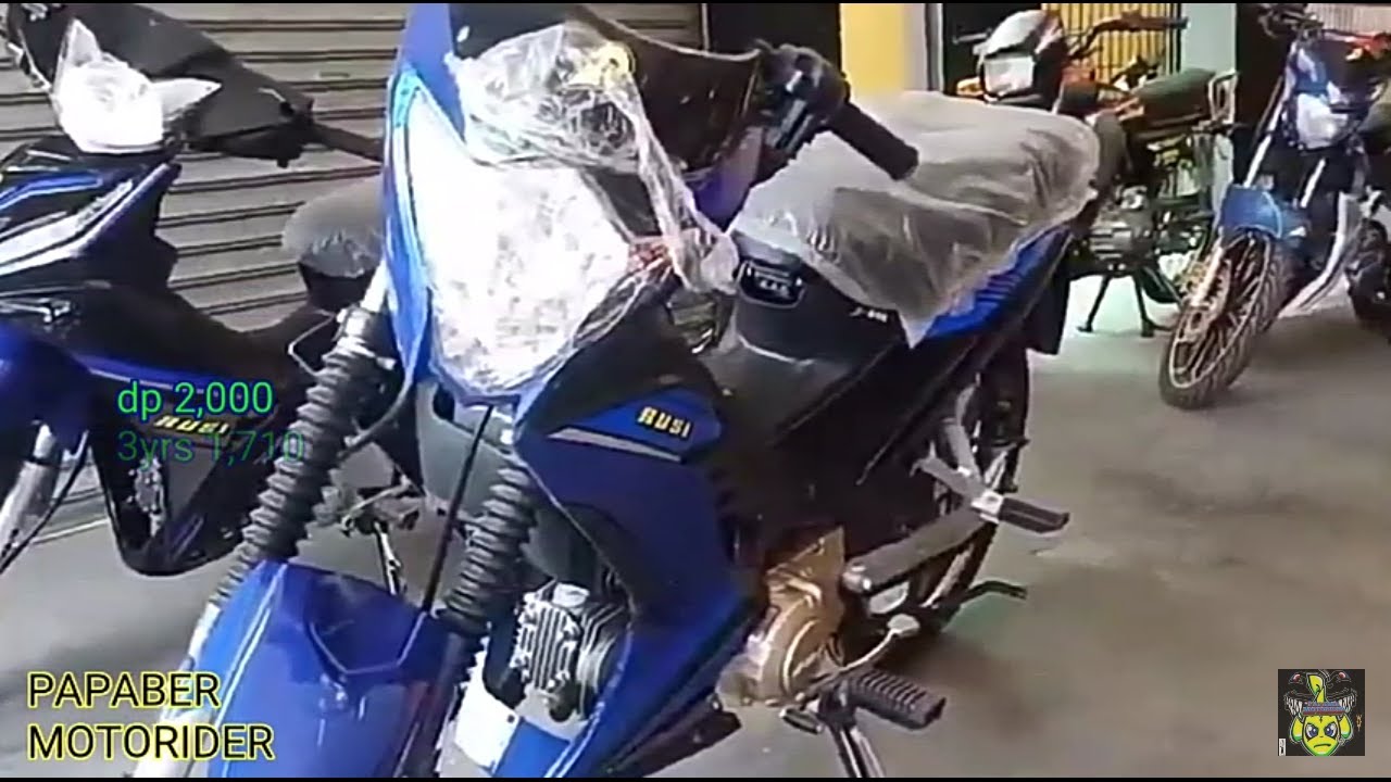 Rusi Raven dL 110 + prices/installment murang motor pangservice - YouTube