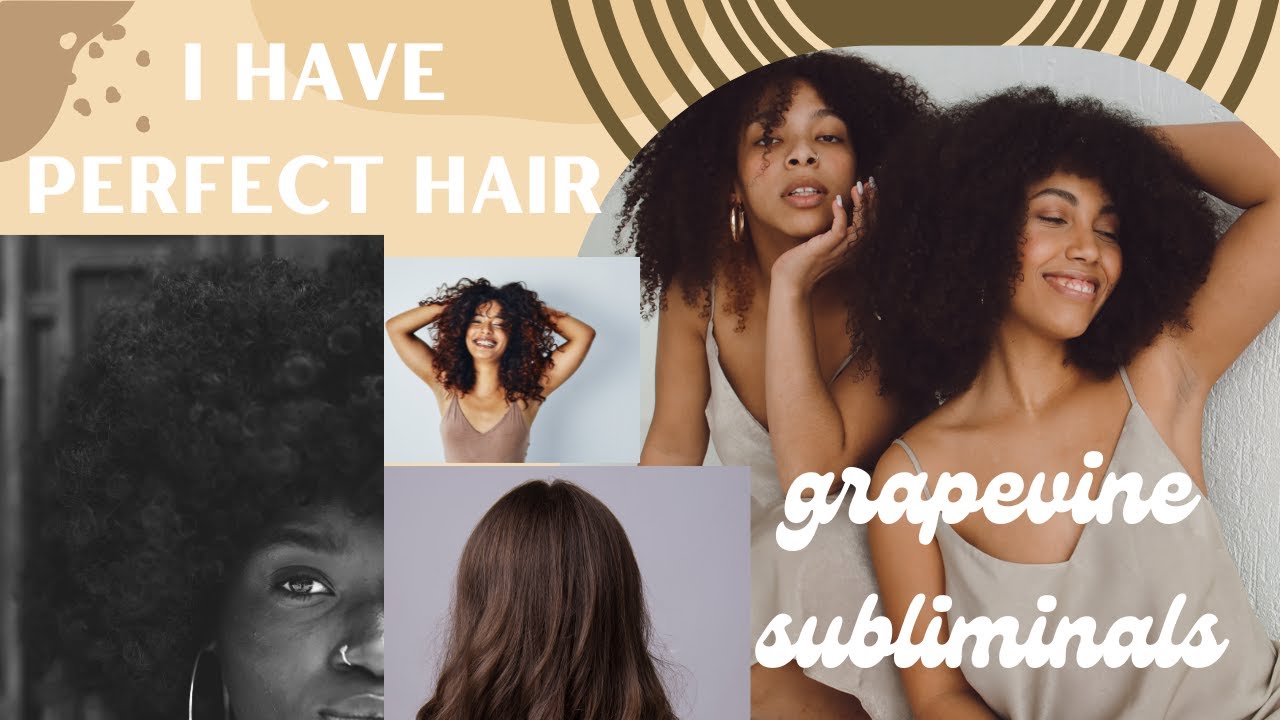 perfect hair subliminal (safe for all textures) - YouTube
