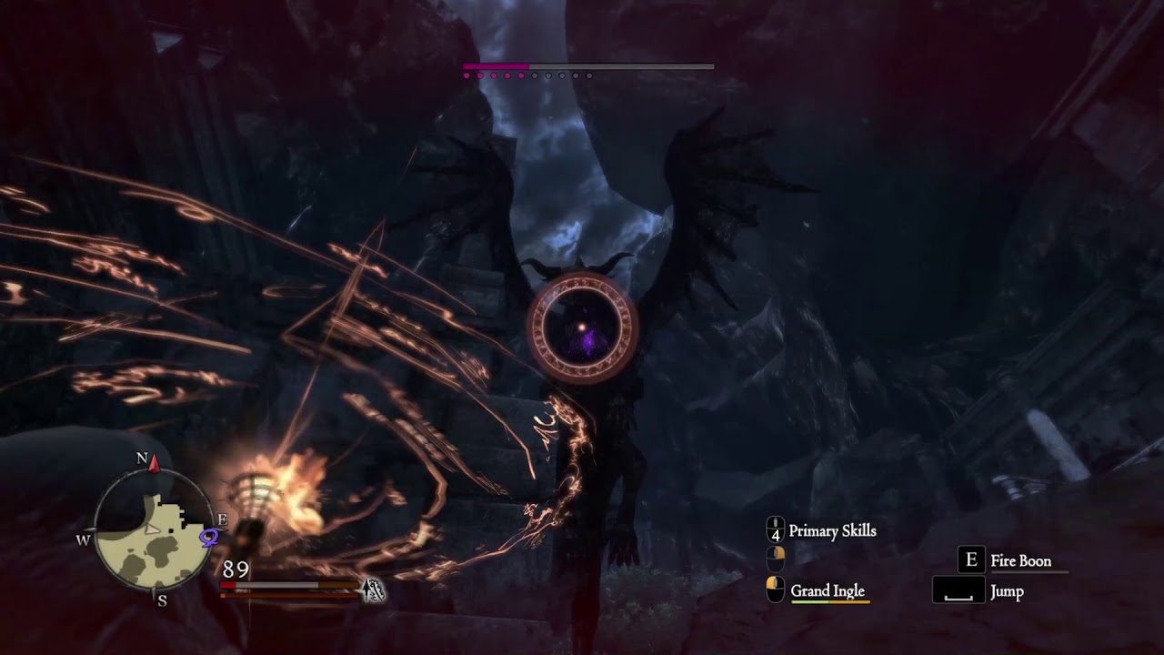 DDDA Lvl18 Sorc Solo vs Cursed Dragon Hard Mode - YouTube