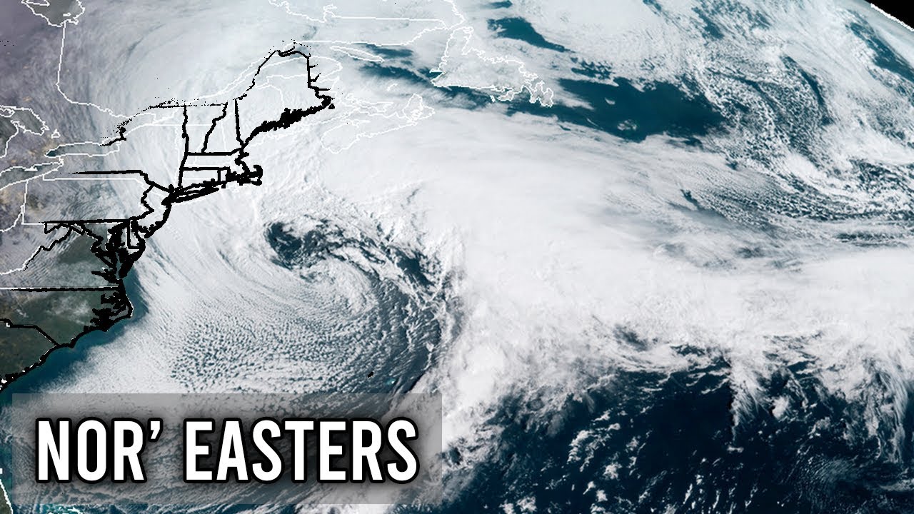 More Nor' Easters on the Way - YouTube
