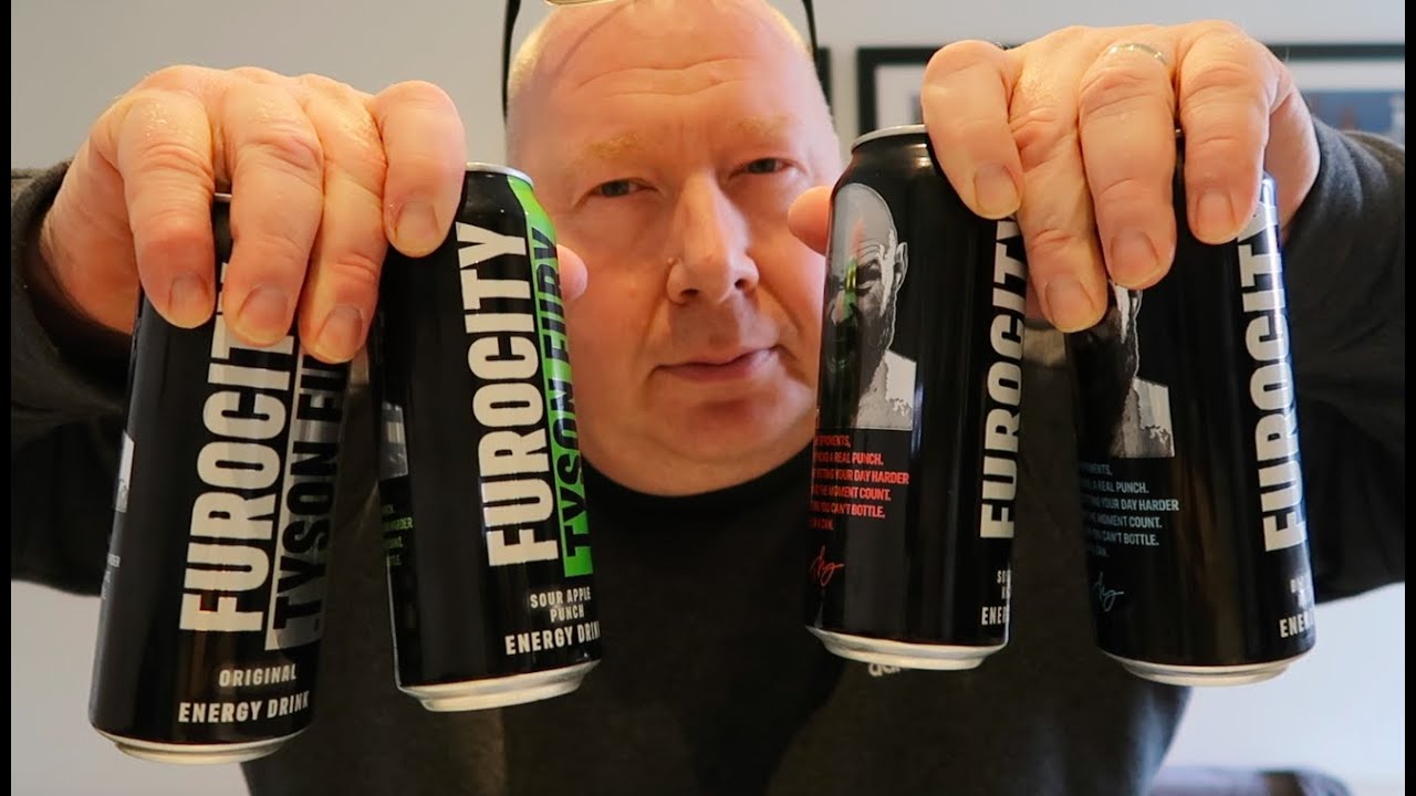 NEW! Tyson Fury Furocity Energy Drink - YouTube
