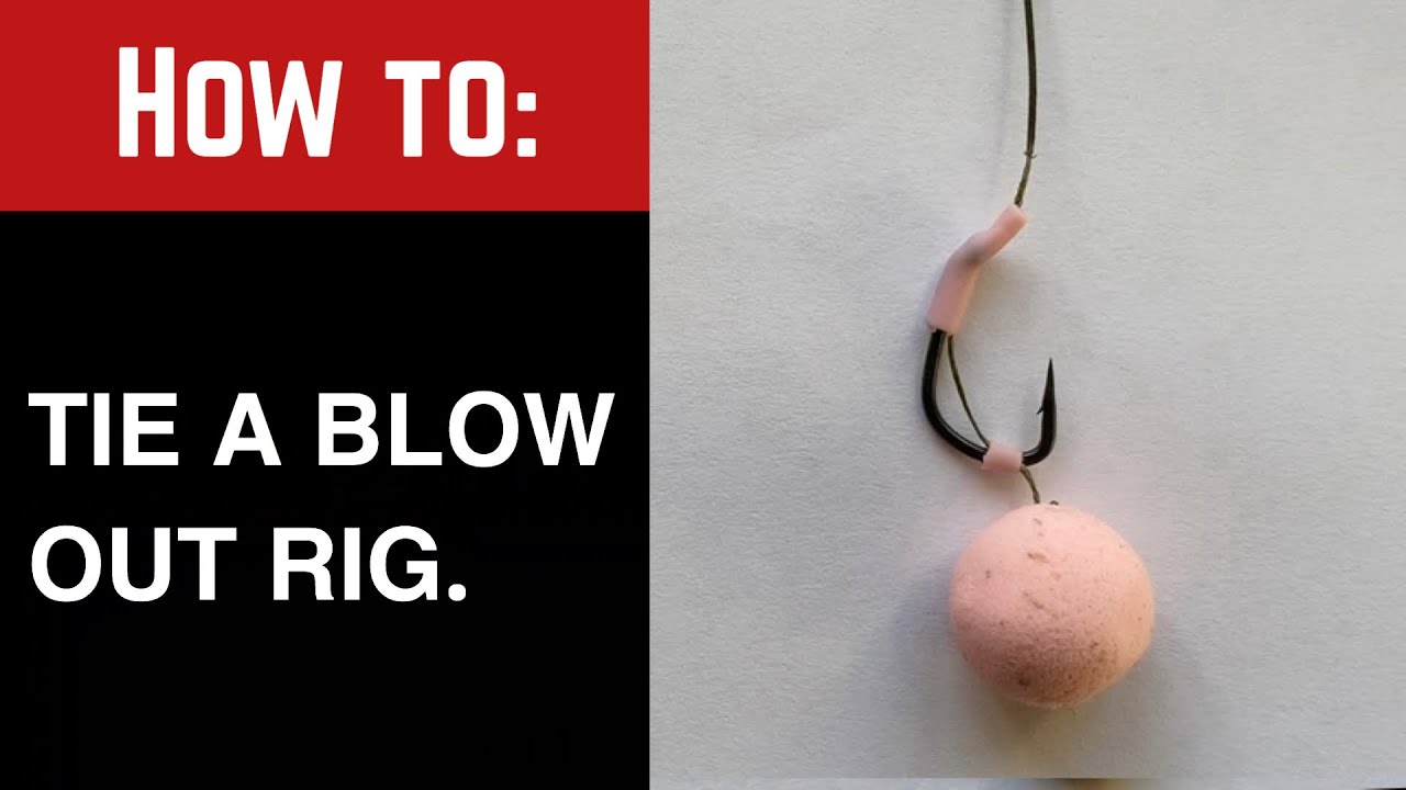 How to tie a blow out rig. - YouTube