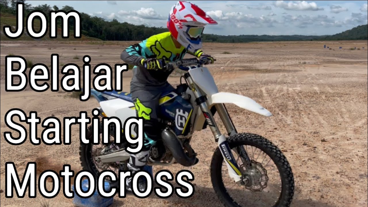 Jom belaja starting motocross dgn gaban #starting #motocross #tc125 # ...