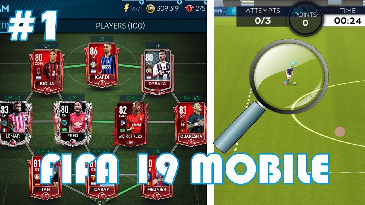 FIFA 19 MOBILE #1 | LET'S GO! - YouTube