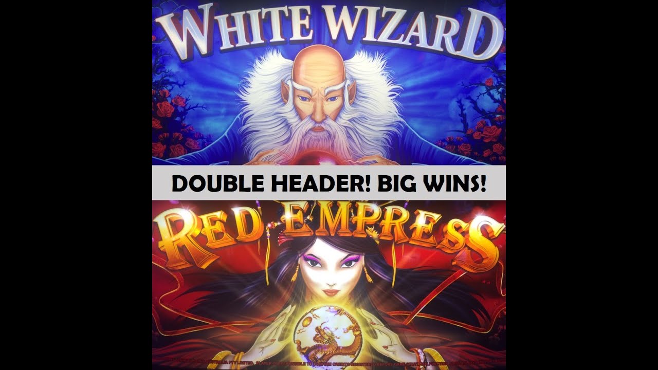 White Wizard & Red Empress Slot Machine - Three Big Win Bonuses in a ...