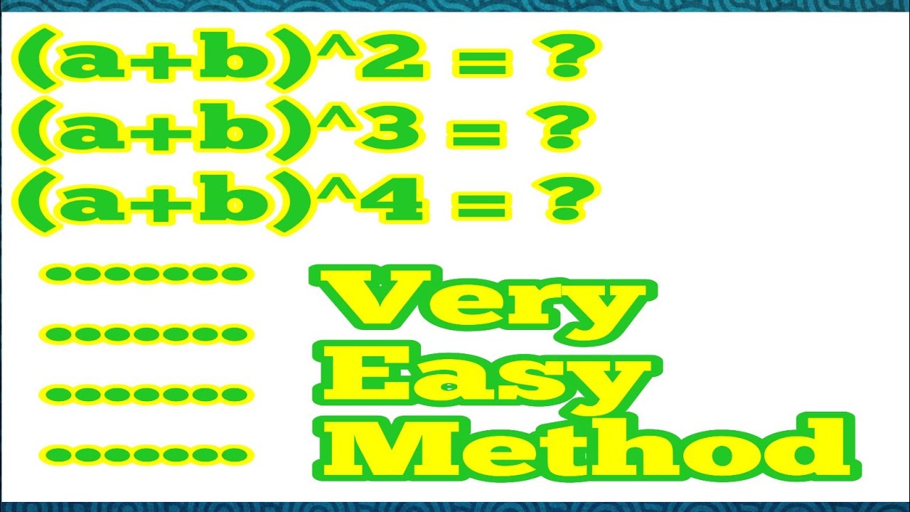 Describe formulas in easy method new trick - YouTube