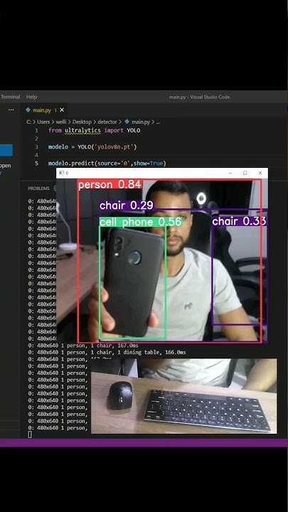 Criando Detector de Objetos em 60 Segundos YOLO v8 #python #yolo #inteligenciaartificial - YouTube