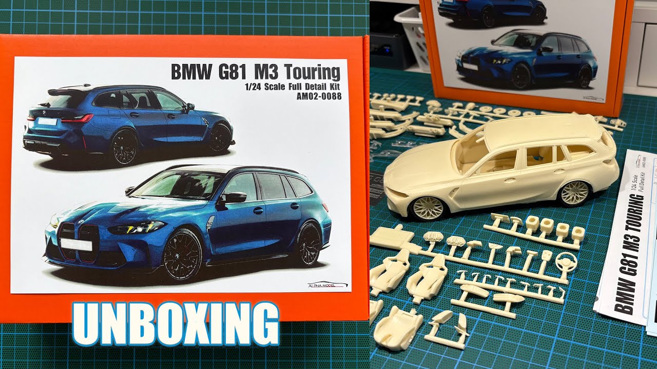 BMW G81 M3 Touring - Alpha Model - Unboxing - YouTube