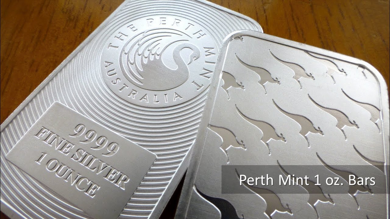 Perth Mint 1 oz. Bars - YouTube