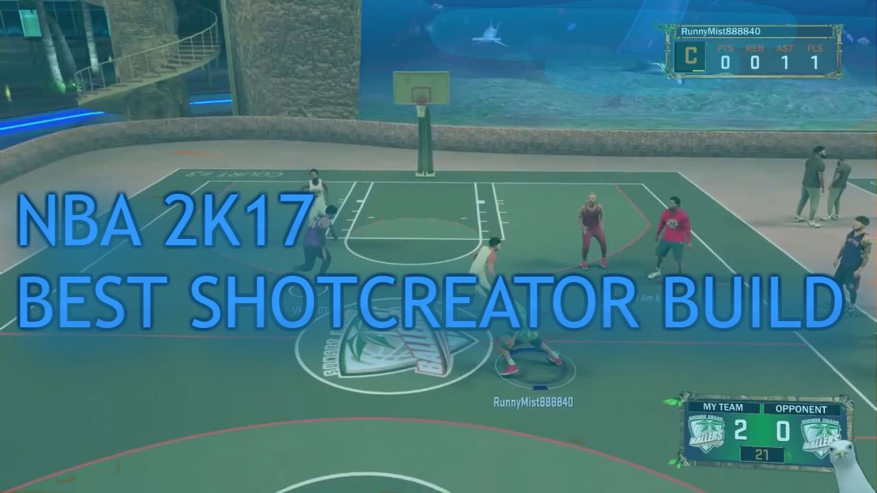 NBA 2K17: BEST SHOT CREATOR BUILD (Speed-Boost) - YouTube