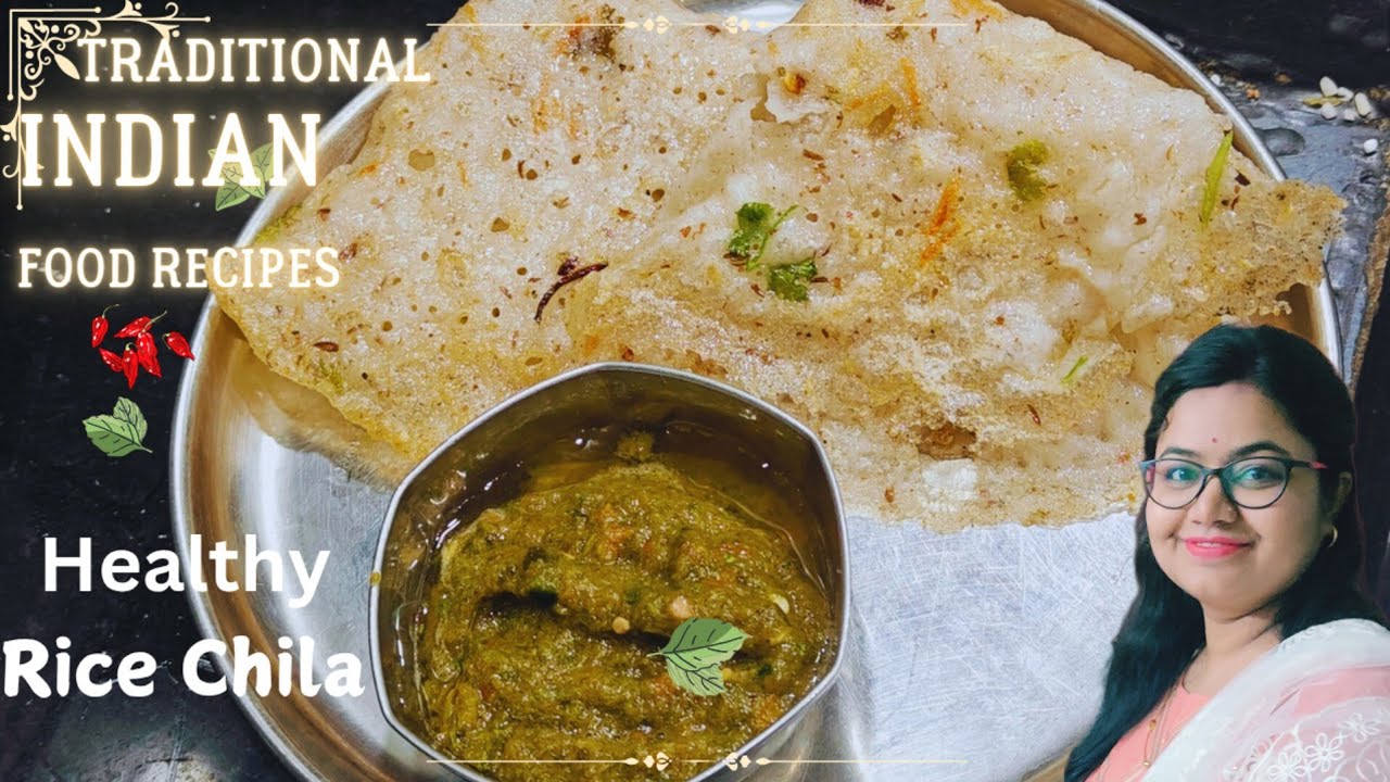 Rice Chilla Recipe । प्रोटीन और फाइबर से भरपूर चावल आटे का शुगर फ्री ...