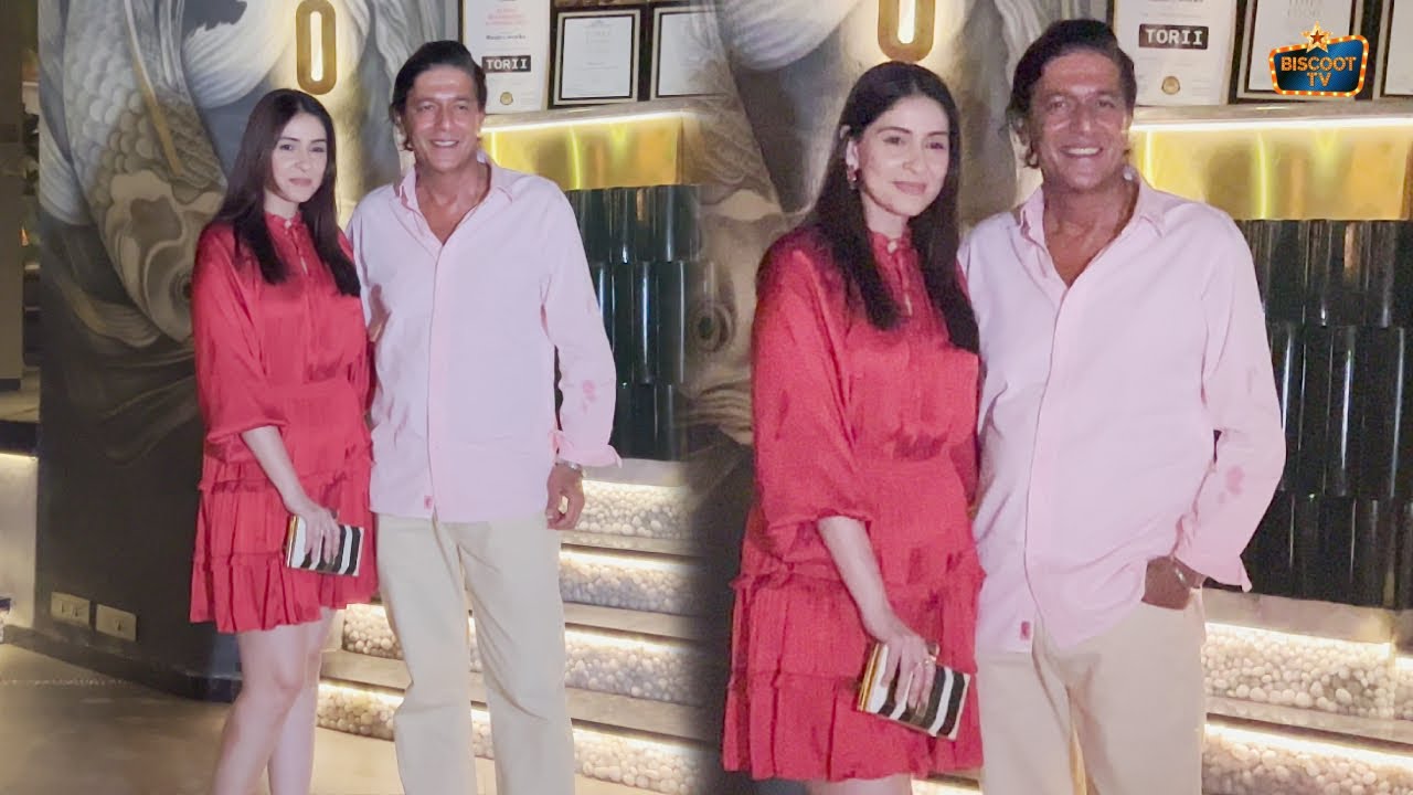 Chunky Pandey & Bhavna Pandey Spotted At Tori Bandra - YouTube