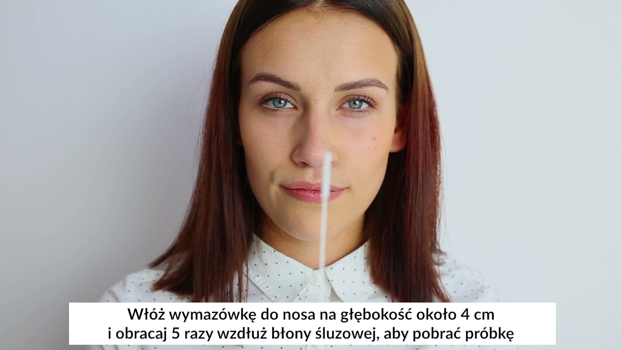 Test antygenowy COVID-19-CHECK-1 Antigen® z wymazu z nosa | Jak wykonać ...