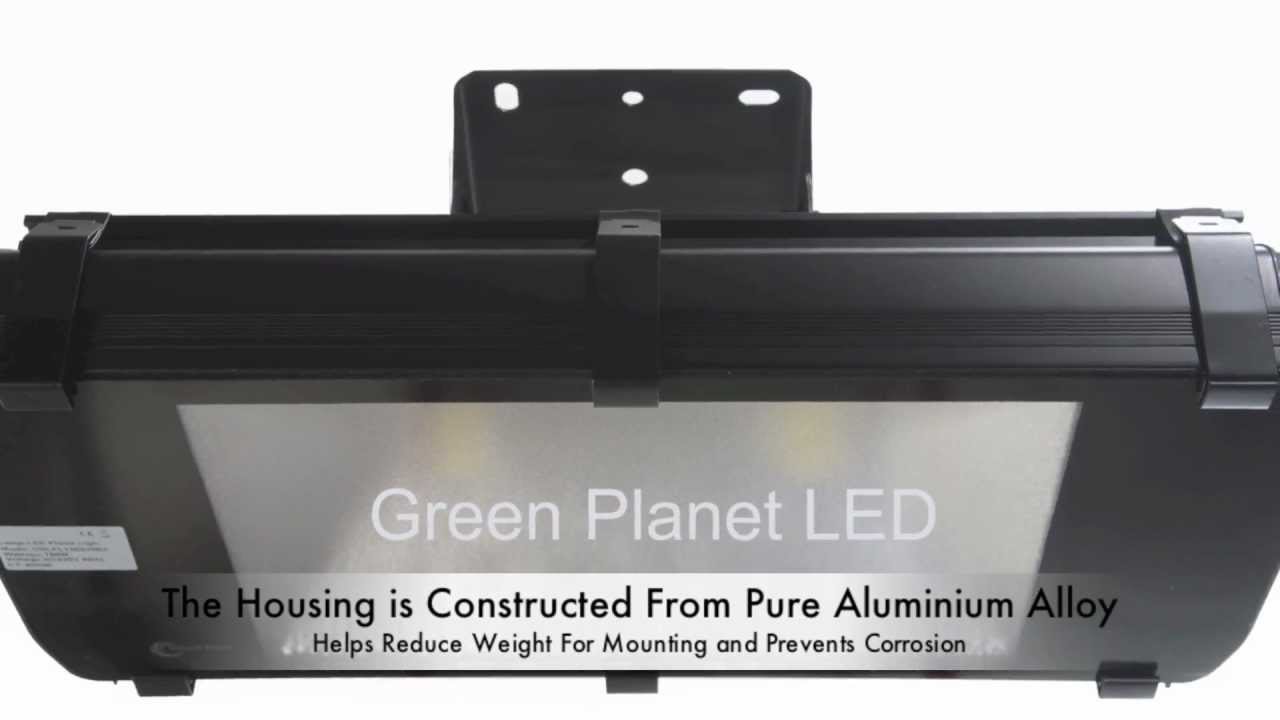 150W COB LED Flood Lights From Green Planet LED - YouTube