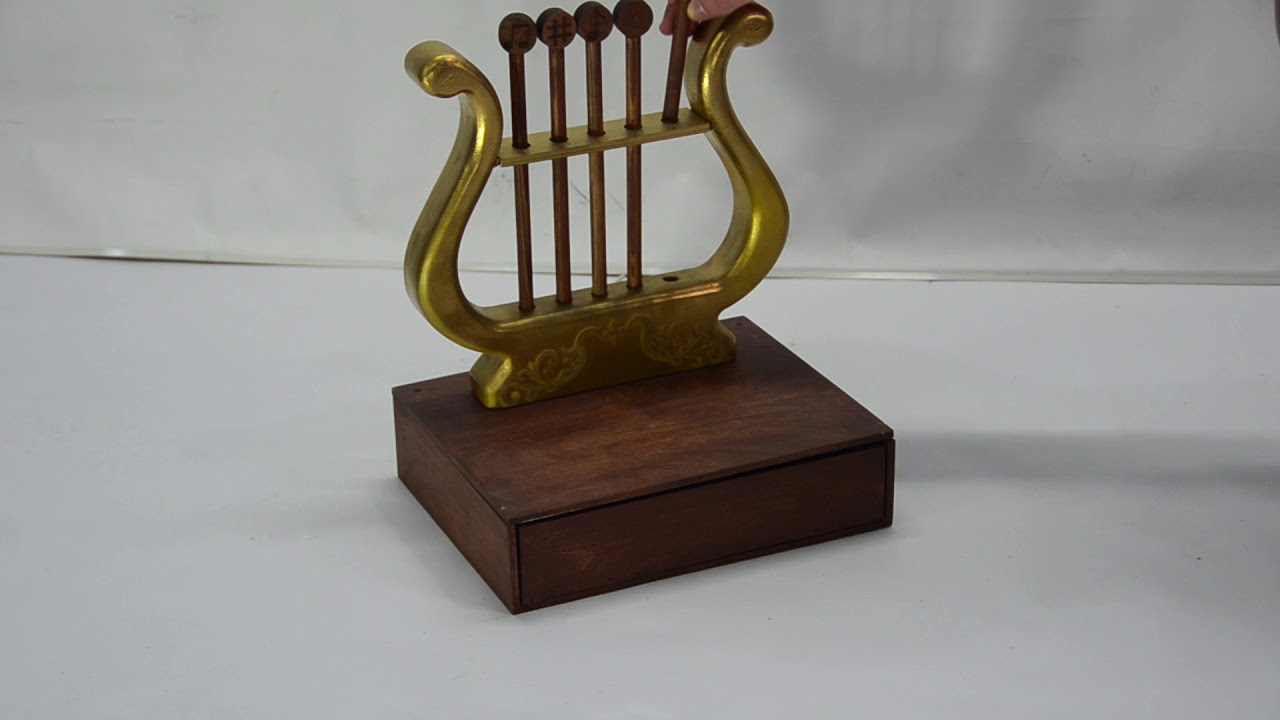 Арфа Harp Device for quest room - YouTube