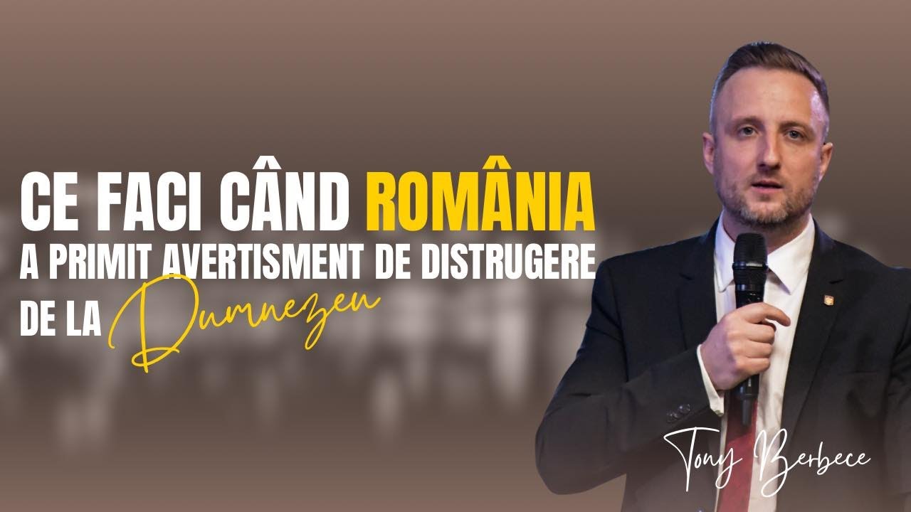 Ce facem cand Romania a primit avertisment | Toni Berbece - YouTube