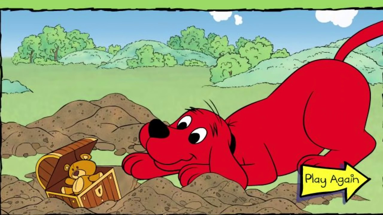 Clifford The Big Red Dog Games Clifford The Big Red Dog Buried Treasure ...
