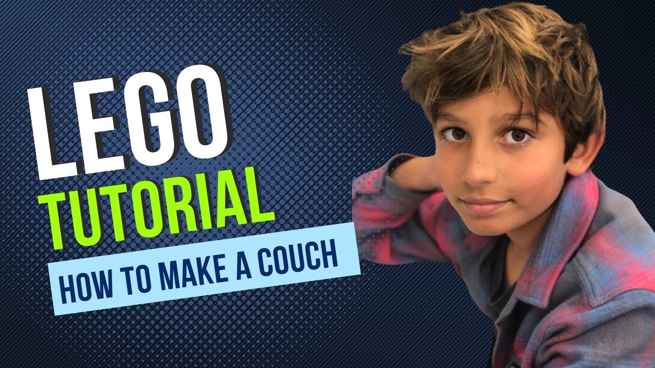 How to make a Lego Couch - YouTube