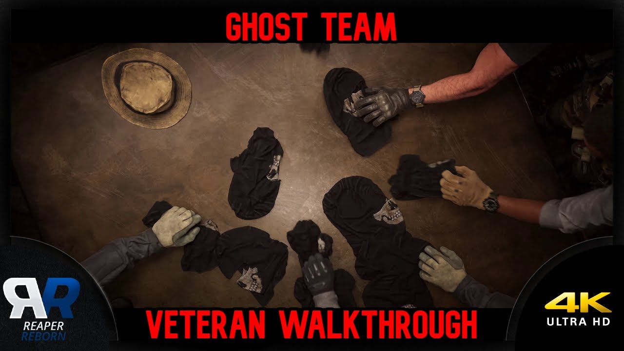 Veteran Walkthrough [4K] : Ghost Team | Call of Duty Modern Warfare 2 ...