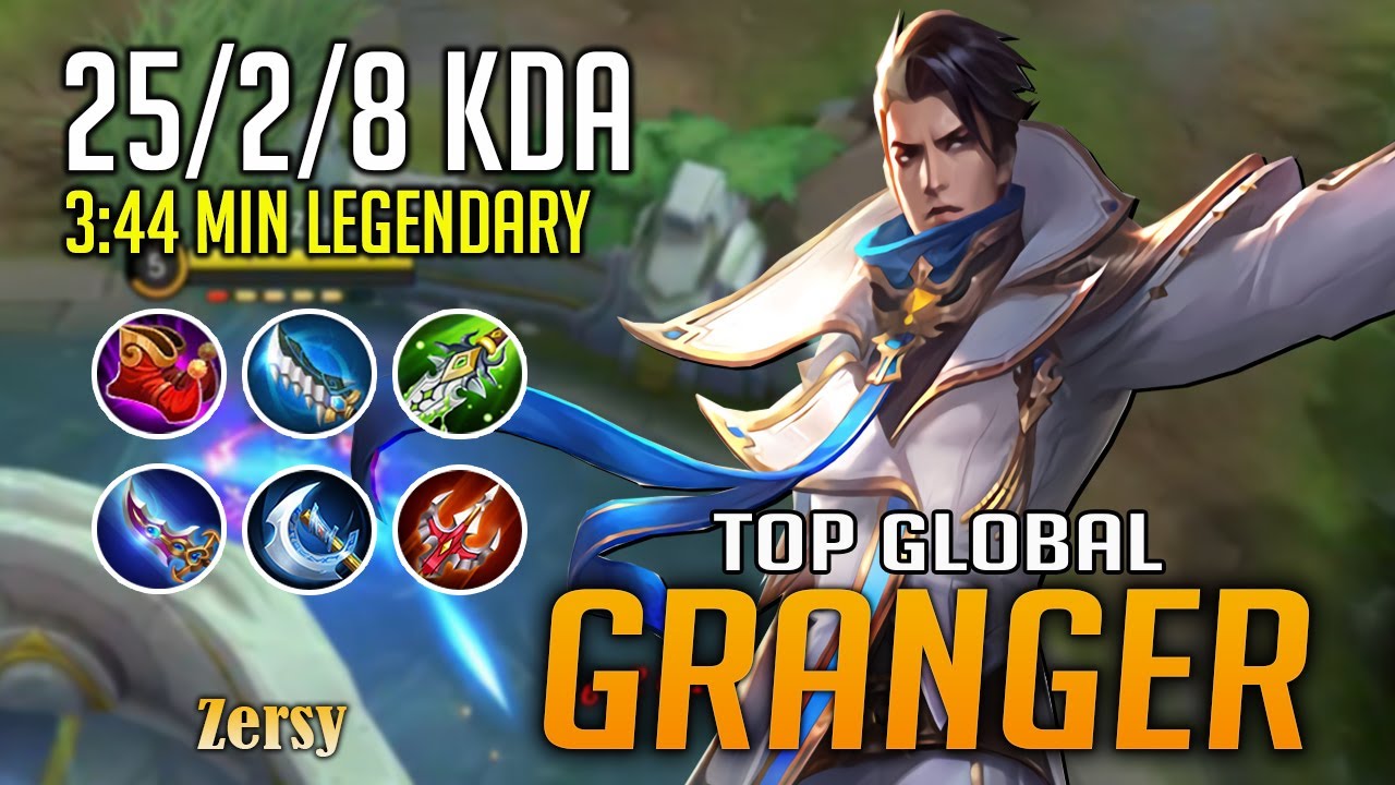 Granger Best Build 2020 | Gameplay by Top 1 Global Granger - Zersy ...