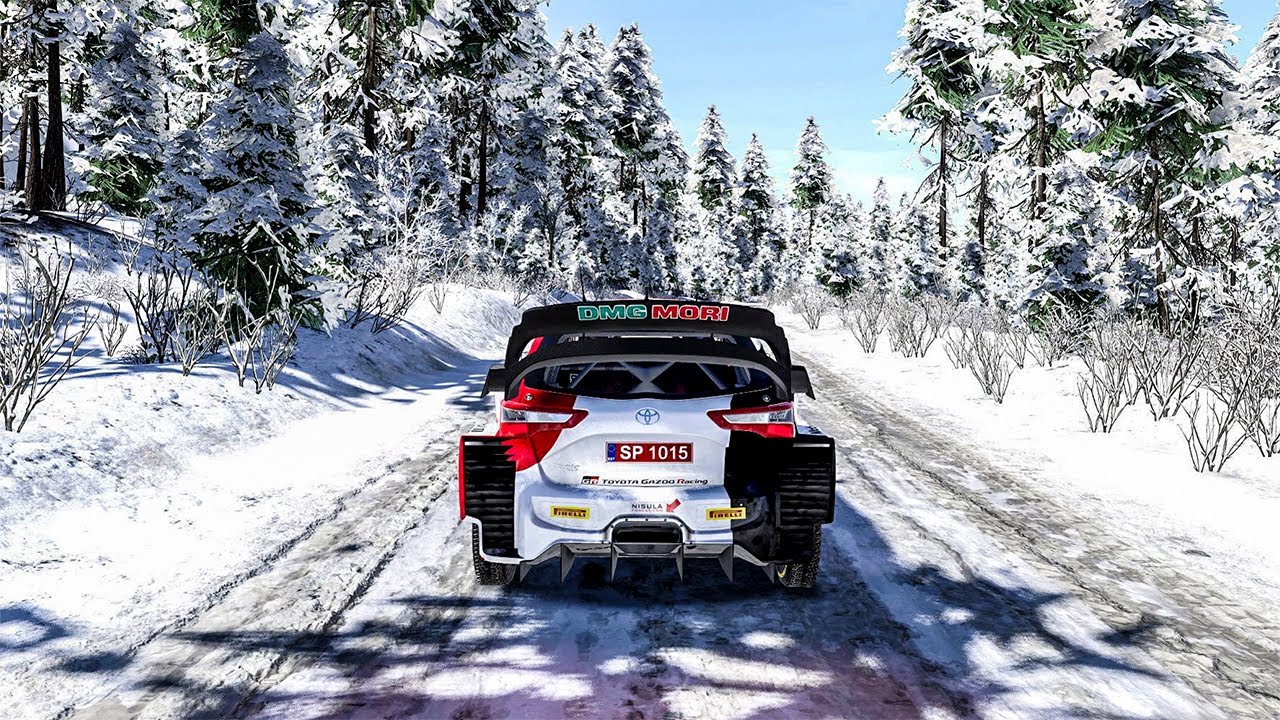 WRC 10: Toyota Yaris WRC Snow Gameplay No Commentary PS5 Console - YouTube