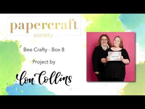 Papercraft Society May Box - Project By Lou Collins - YouTube