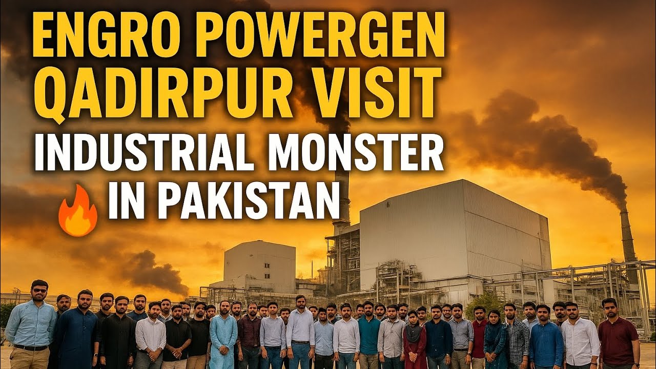 Visited Engro powergen Qadirpur | Fun with friends | IBA Tour. - YouTube