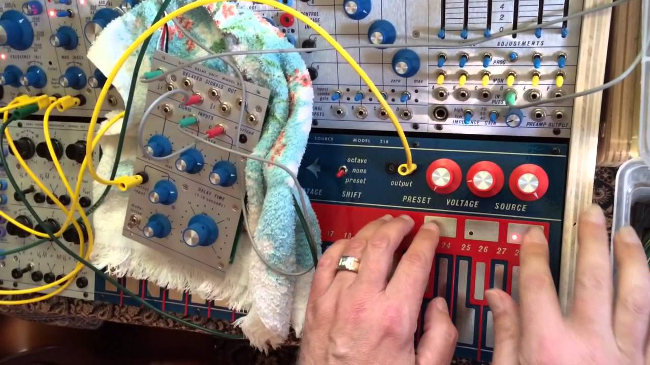 More 277r Delay DIY Buchla Testing - YouTube