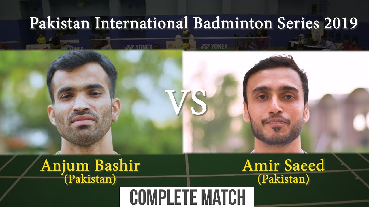 Amir Saeed vs Anjum Bashir - Mens Single | Pakistan International ...