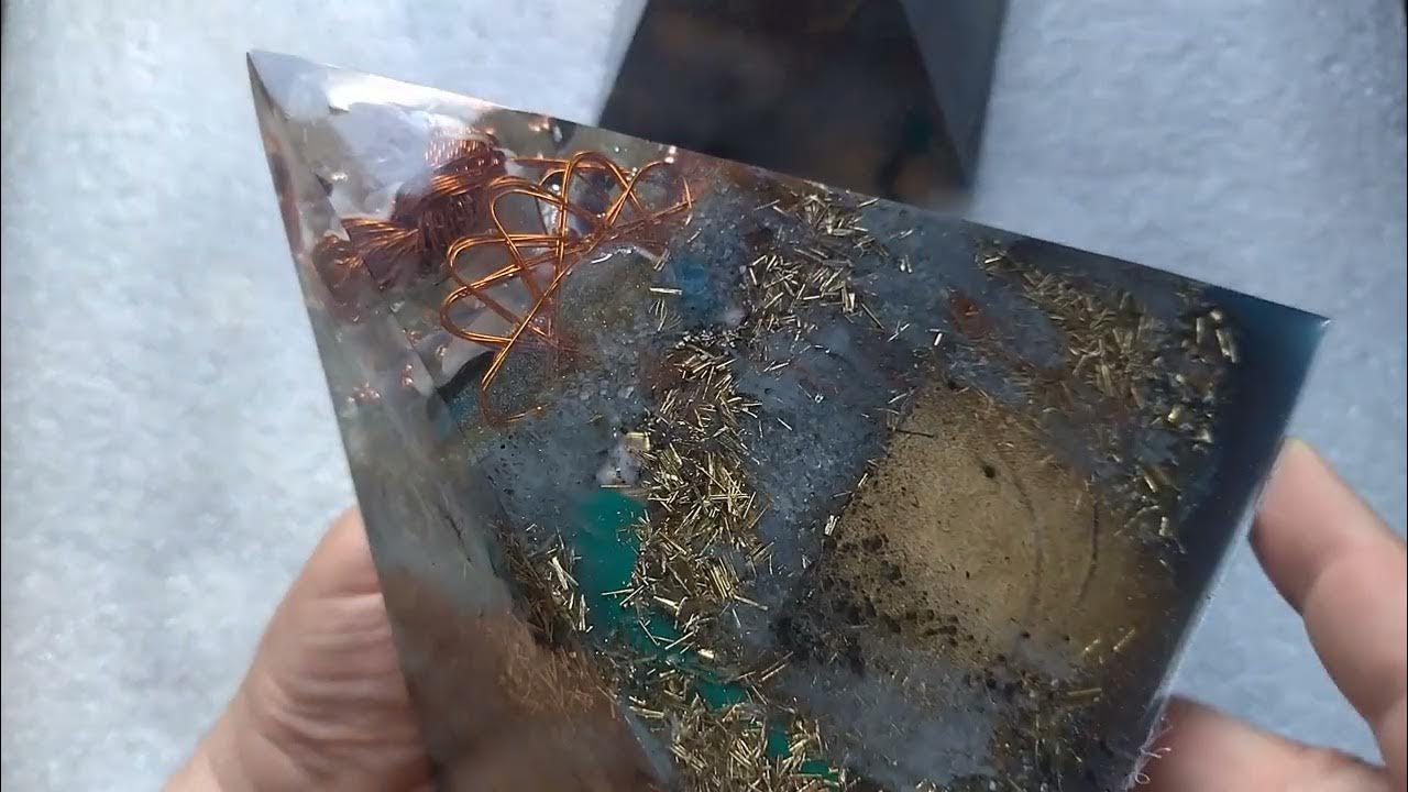 Активный оргонит пирамида с катушкой Мёбиуса, сакко панч,кабиной Райха ...