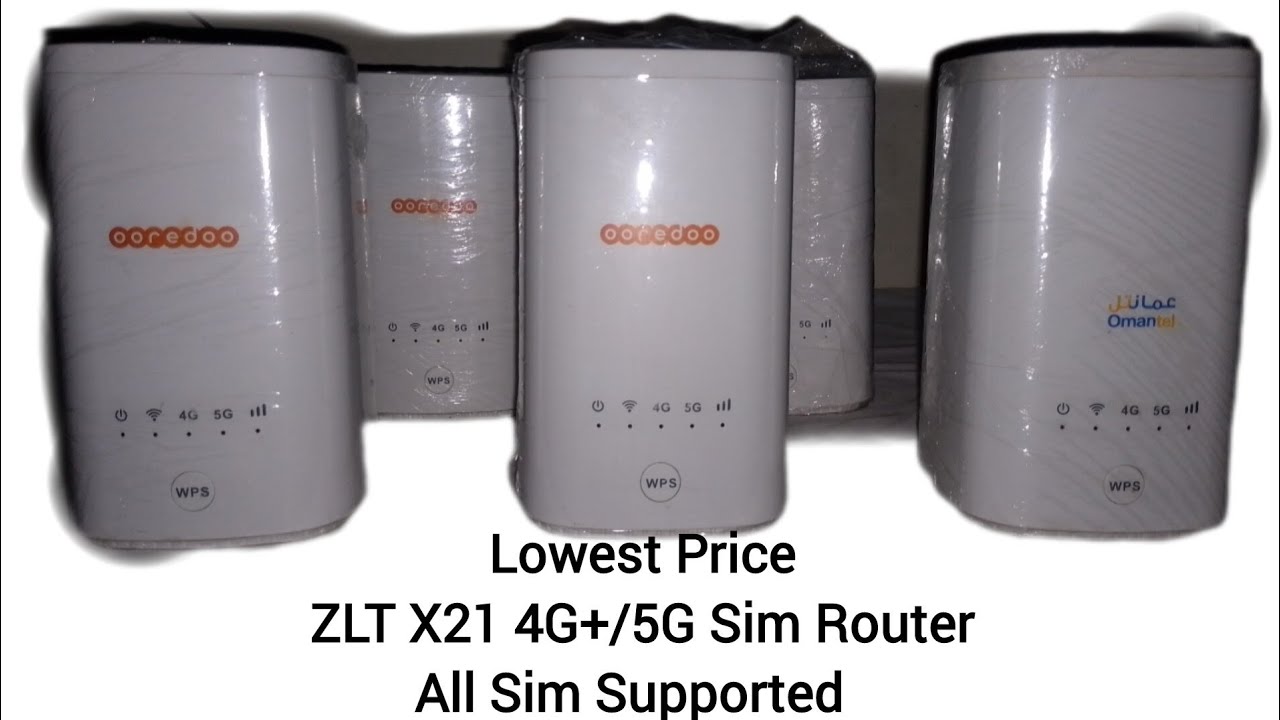 Lowest Price ZLT X21 4G+/5G Sim Router Unlocked all sim working Review ...