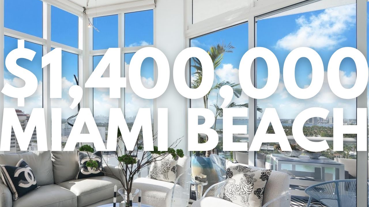 What $1,400,000 gets YOU in Miami | Miami Beach | Oceanfront Beach ...