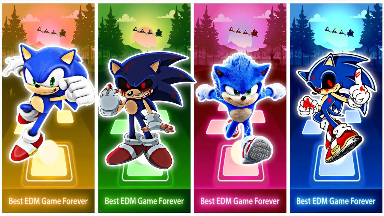 📹 All Sonic Dance | Tiles Hop EDM Rush🎶 | Who Is Best?🎯 → - YouTube