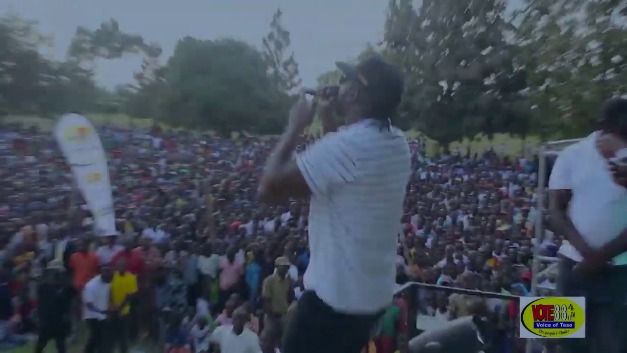 BEBE COOL GRACES VOICE OF TESO RADIO TOURS ACROSS TESO SUB REGION - YouTube