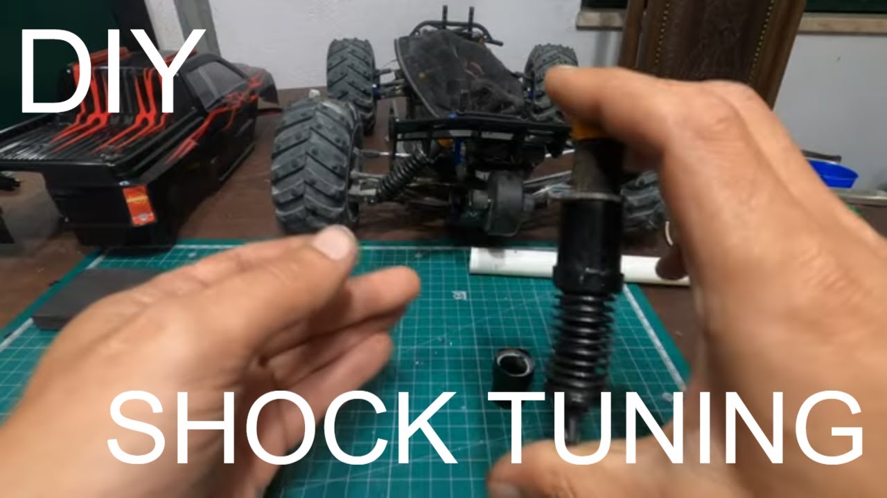 Rc car shock spring Tuning! Never seen Mad scientist MOD! - YouTube