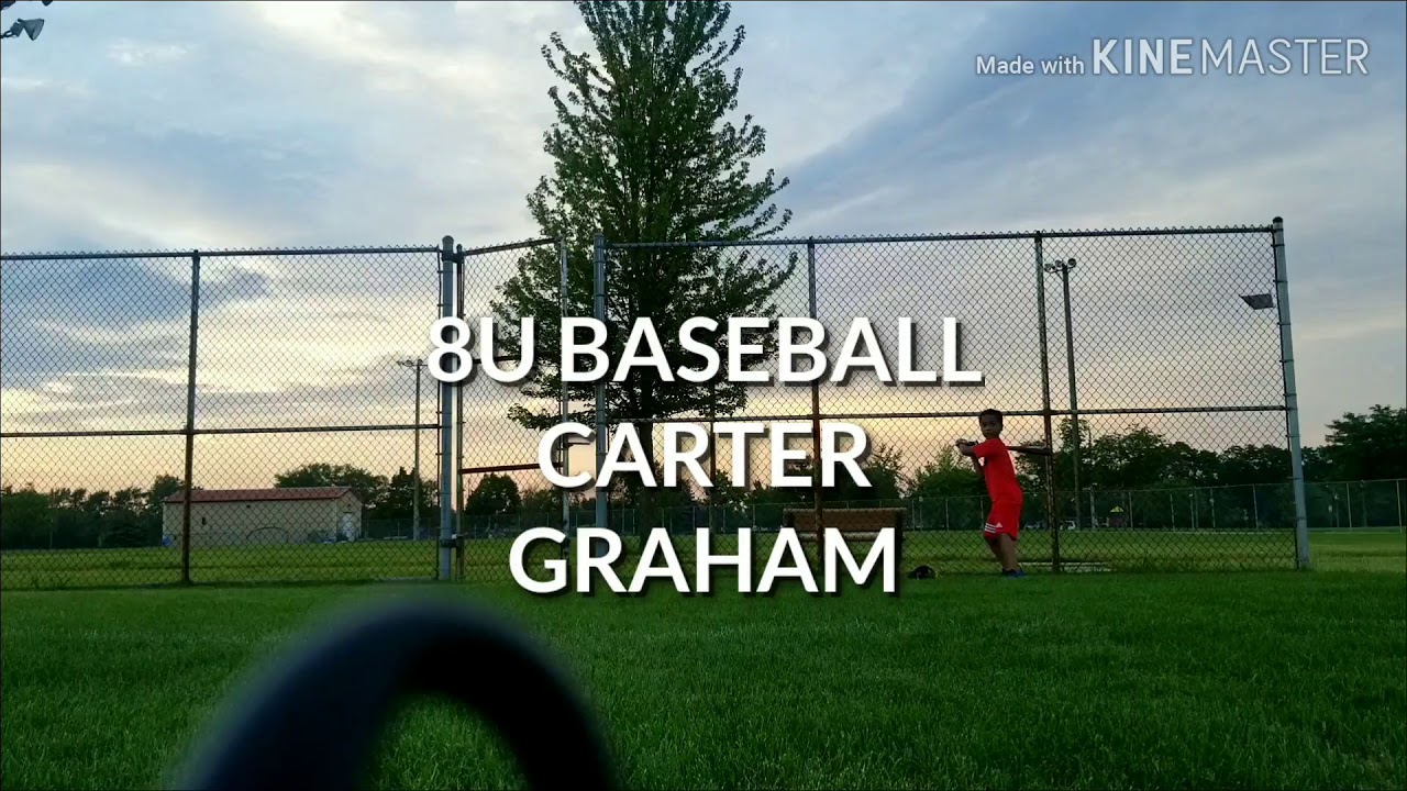 CARTER GRAHAM 8U BASEBALL WORKOUT - YouTube