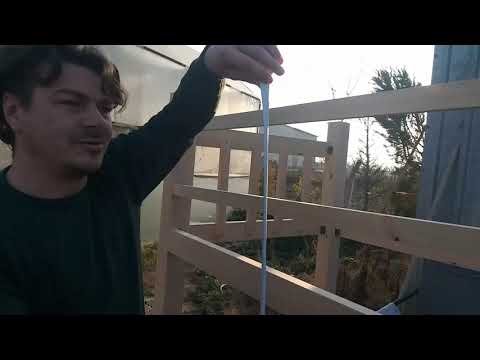 ahşap ranza yaptım. wood working  wooden bunk bed çocuklar için ahşap ranza