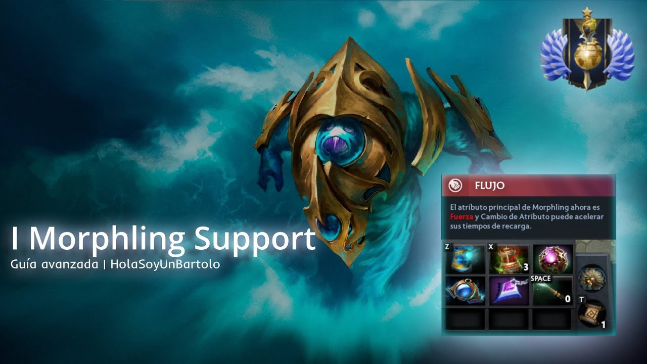 Guía Avanzada Morphling Support 4 7.37d | HolaSoyUnBot - YouTube