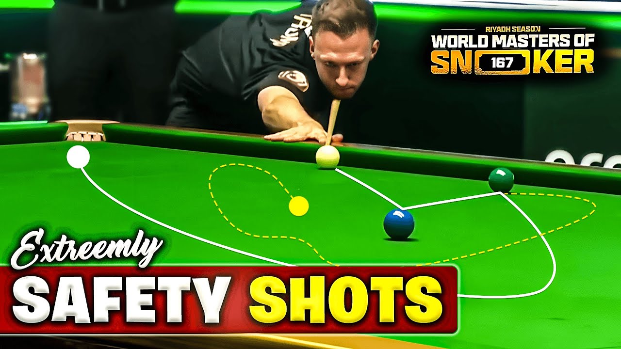 Wonderful Snooker Safety Shots - World Master of Snooker - YouTube