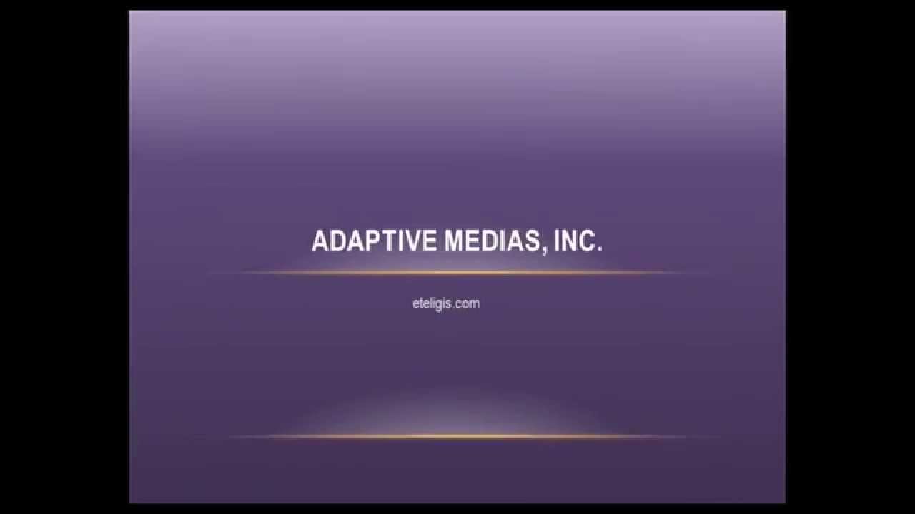 Adaptive Medias, Inc. Announces Launch of Content Marketplace - YouTube