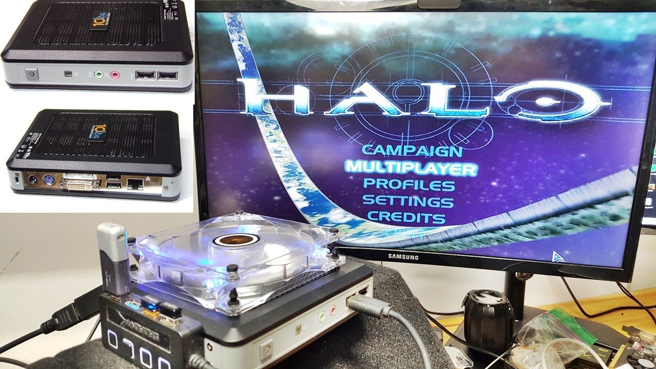 Gaming on $12 10ZIG thin client - YouTube