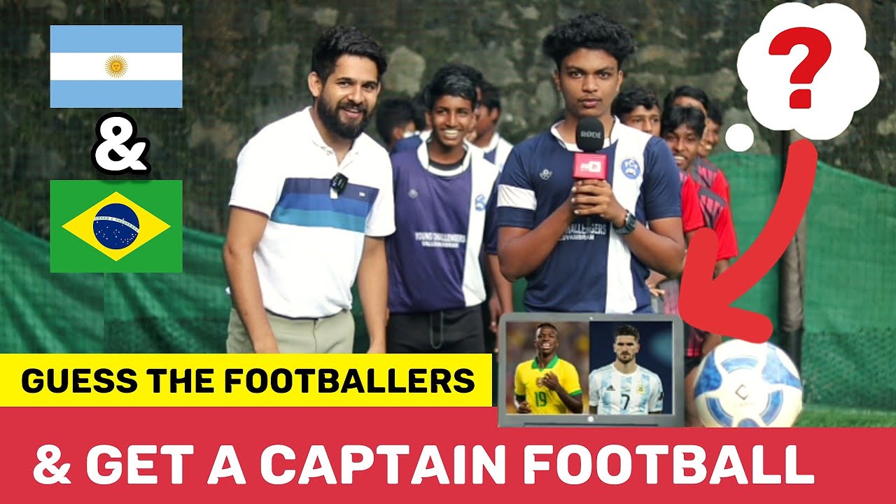 Challenge⚽️ | Guess the footballers & Get captain football | AD21 - YouTube