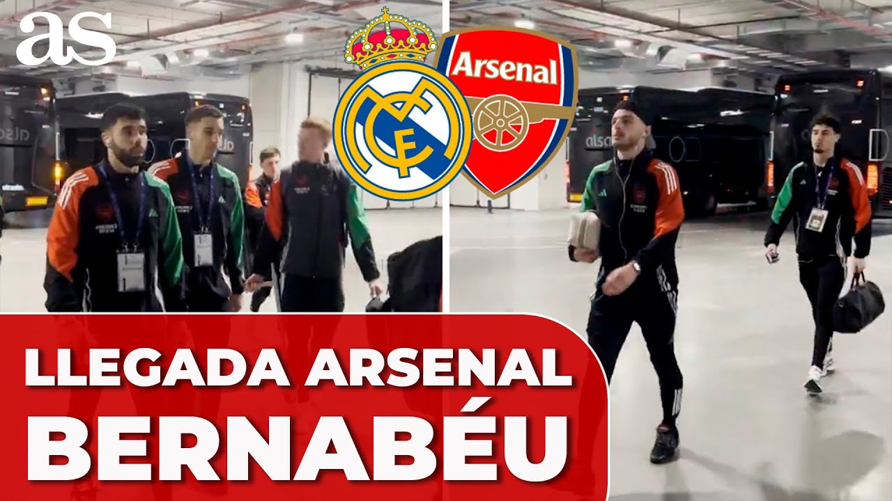 El ARSENAL llega al BERNABÉU con la presión de la REMONTADA BLANCA ...