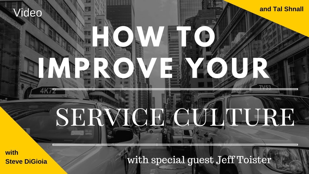 How to improve your service culture with Jeff Toister - YouTube